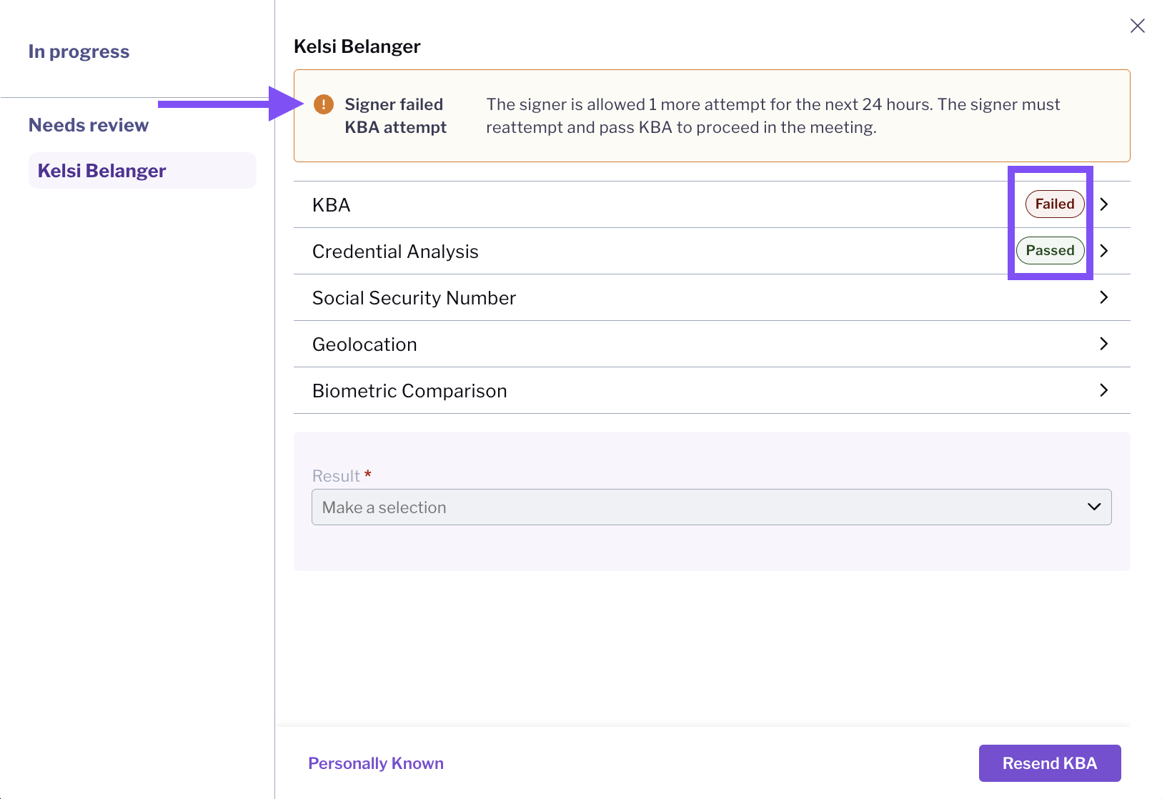 Signer Verification Experience: Notary View – Stavvy Help Center