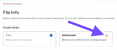 How to Submit a Settlement Order in Encompass – Stavvy Help Center