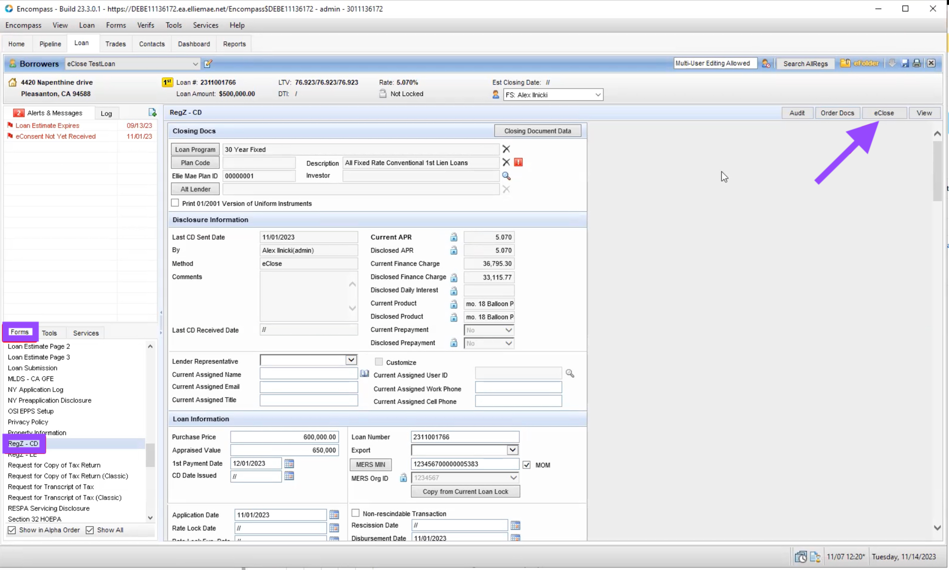 How to Submit a Settlement Order in Encompass – Stavvy Help Center