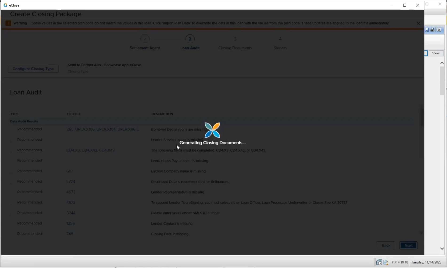 How to Submit a Settlement Order in Encompass – Stavvy Help Center