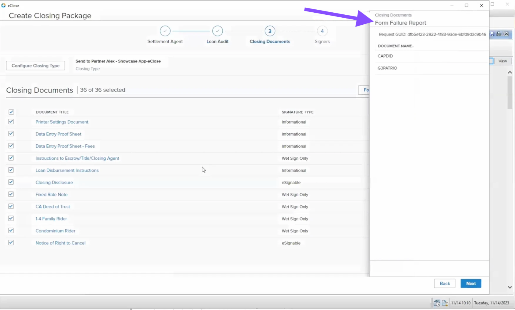 How to Submit a Settlement Order in Encompass – Stavvy Help Center